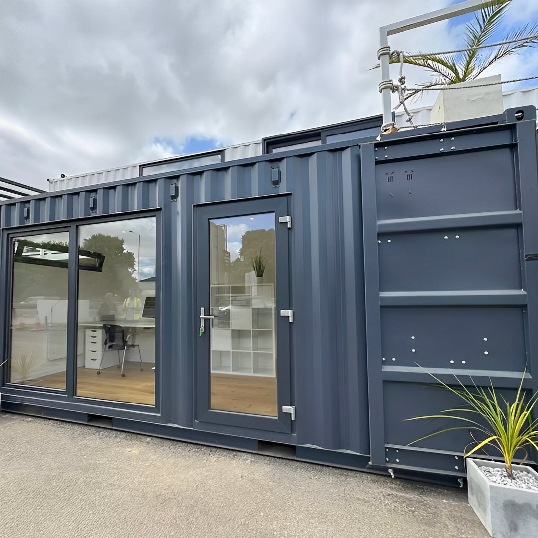 20ft x 8ft Custom Shipping Container - Grays Containers