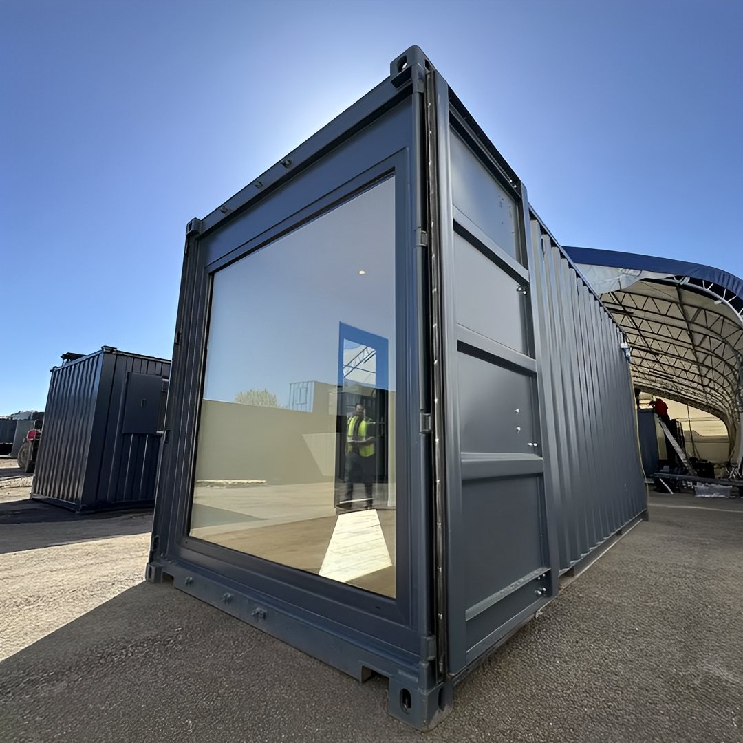 20ft x 8ft Custom Shipping Container - Grays Containers