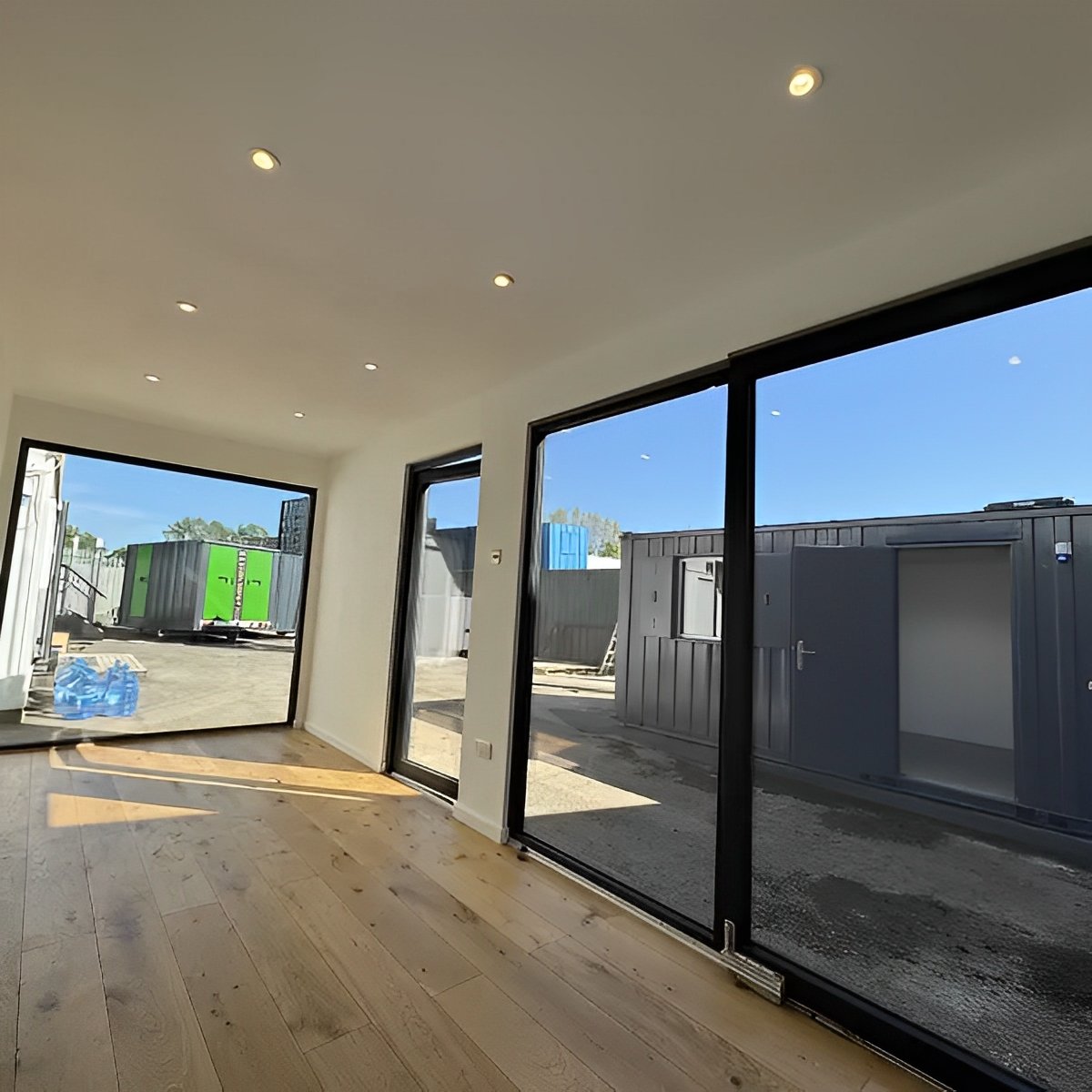 20ft x 8ft Custom Shipping Container - Grays Containers