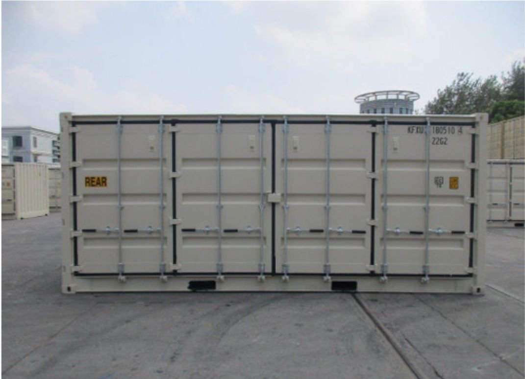 20FT 'Open Side' One-Trip Shipping Container available - Grays Containers